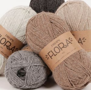 DROPS Flora | Drops Yarn | Alpaca | Wool